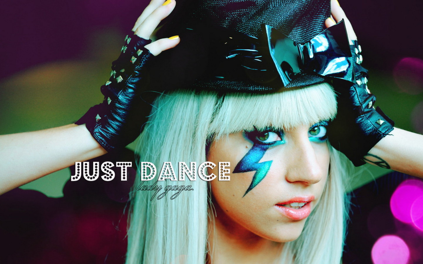 Lady GaGa - Just dance Desktop wallpapers 1440x900