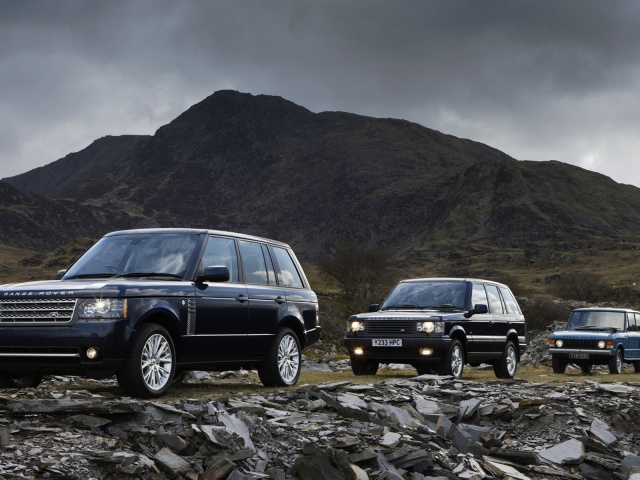 Range Rover three generations wallpapers and images - wallpapers ...