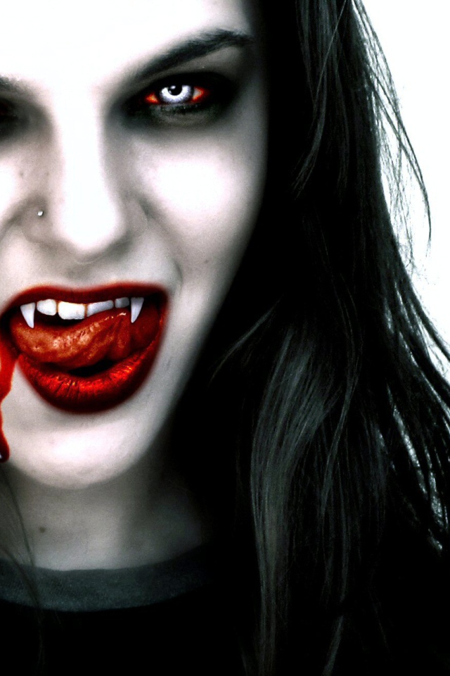 Bloody Girl Wallpaper