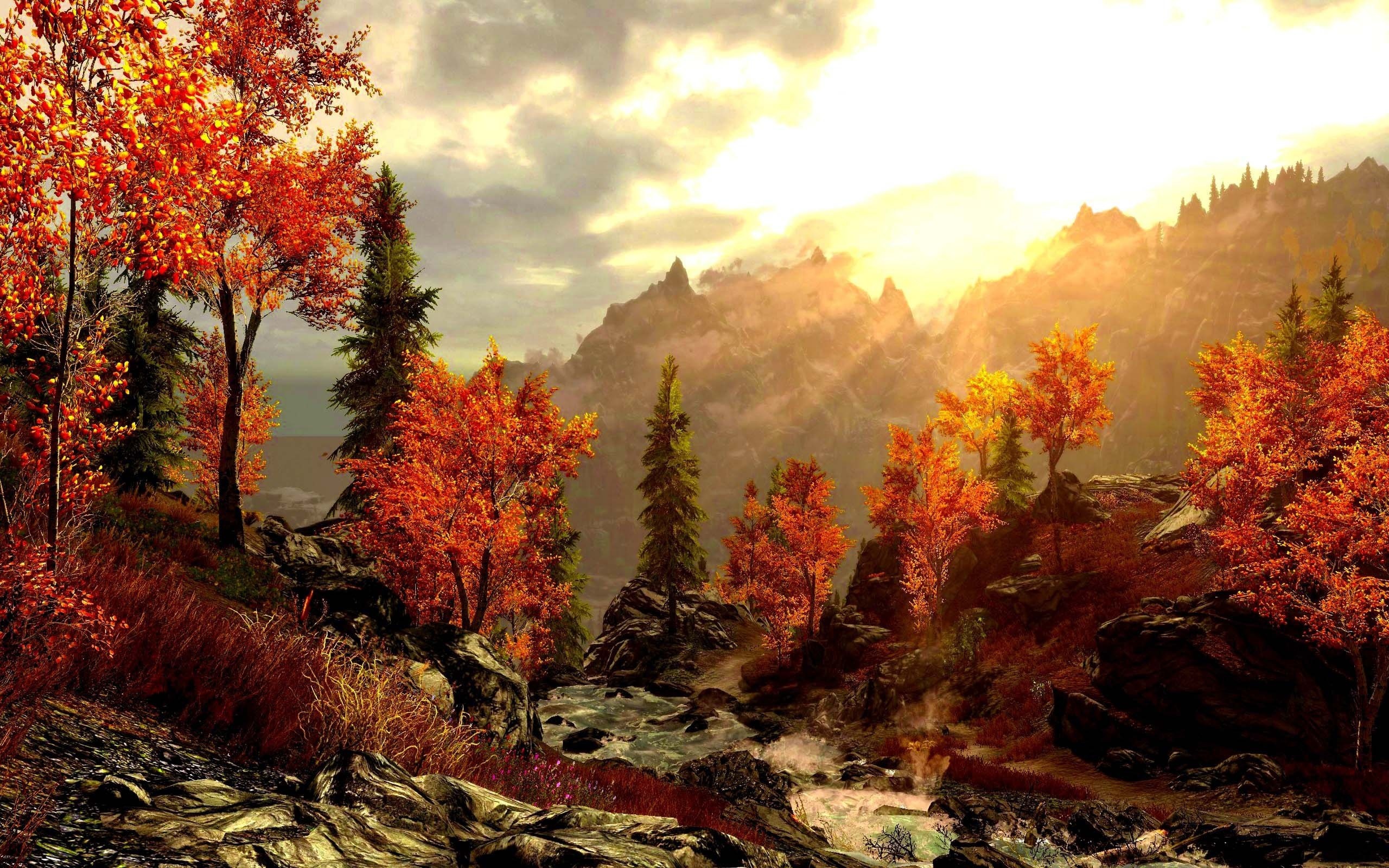 the beautiful mountains in autumn wallpapers and images - wallpapers ...