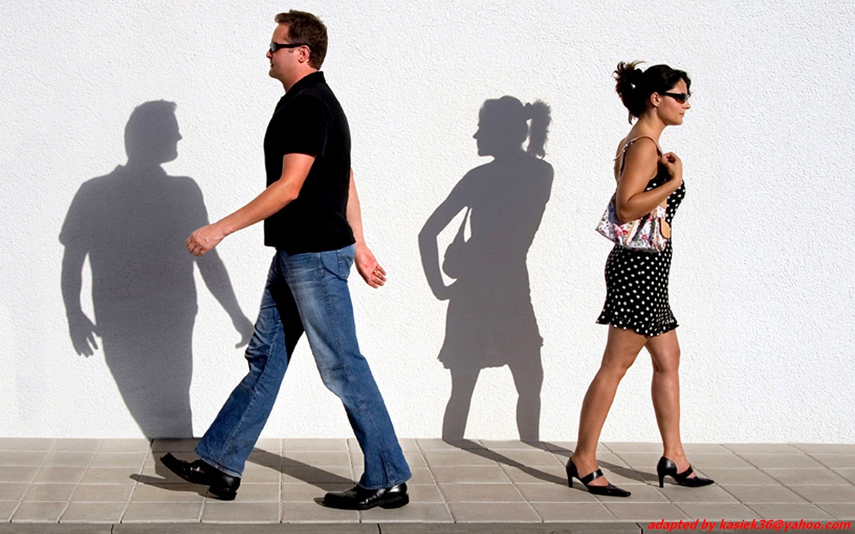 Shadows of people looked wallpapers and images - wallpapers, pictures ...
