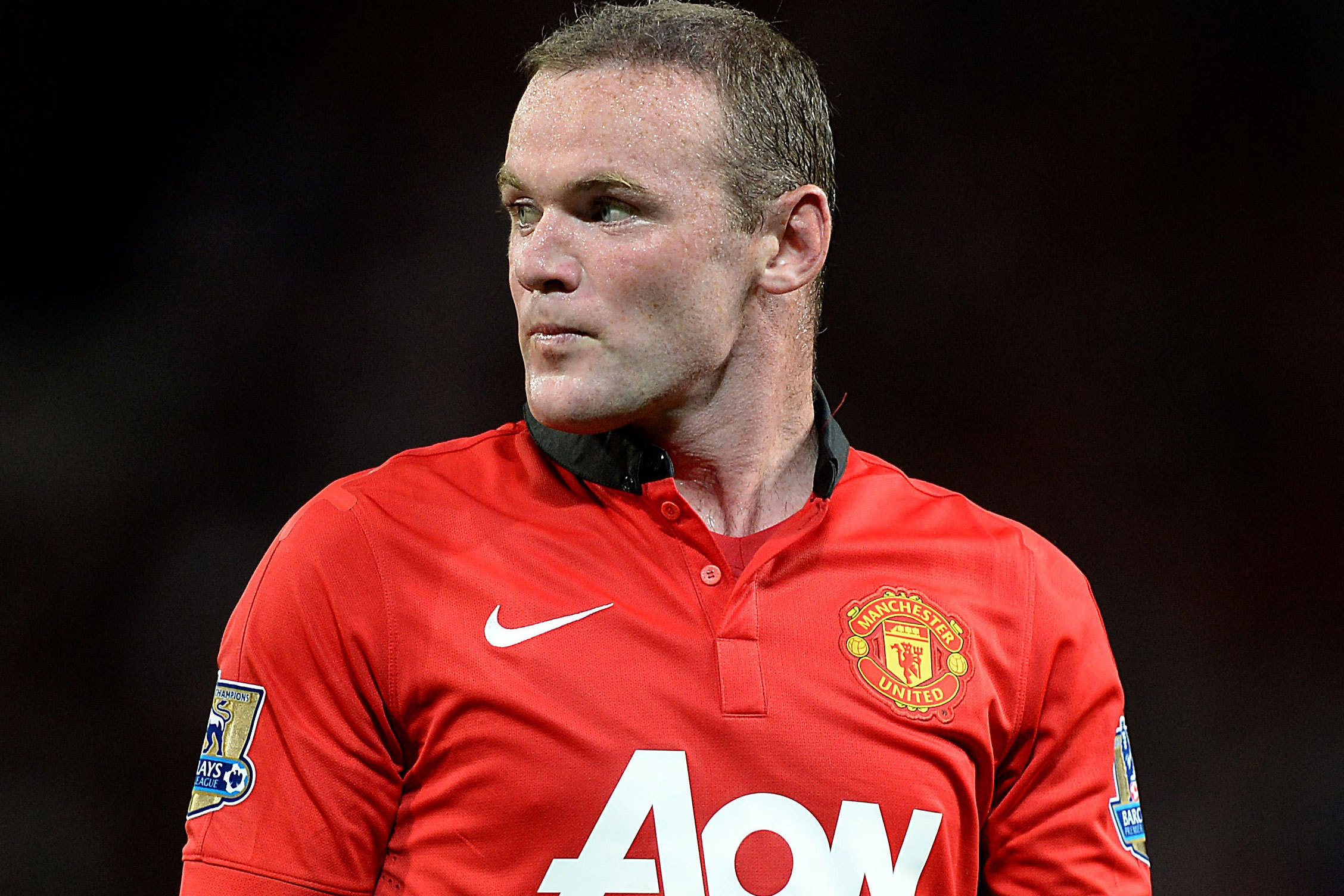 The player of Manchester United Wayne Rooney close up wallpapers and ...