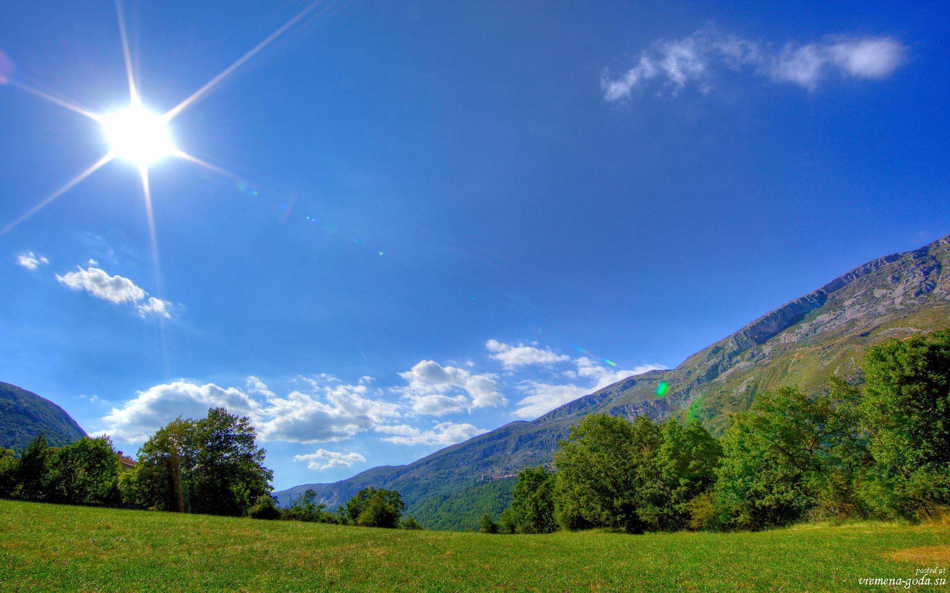 Bright summer sun wallpapers and images - wallpapers, pictures, photos