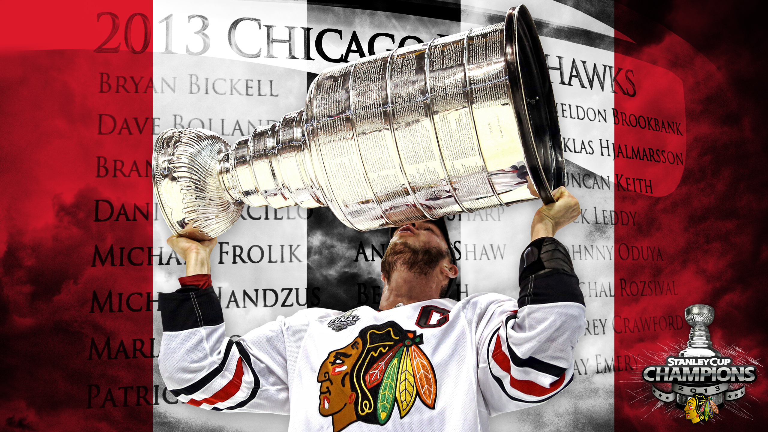 Chicago Blackhawks Stanley Cup Wallpaper