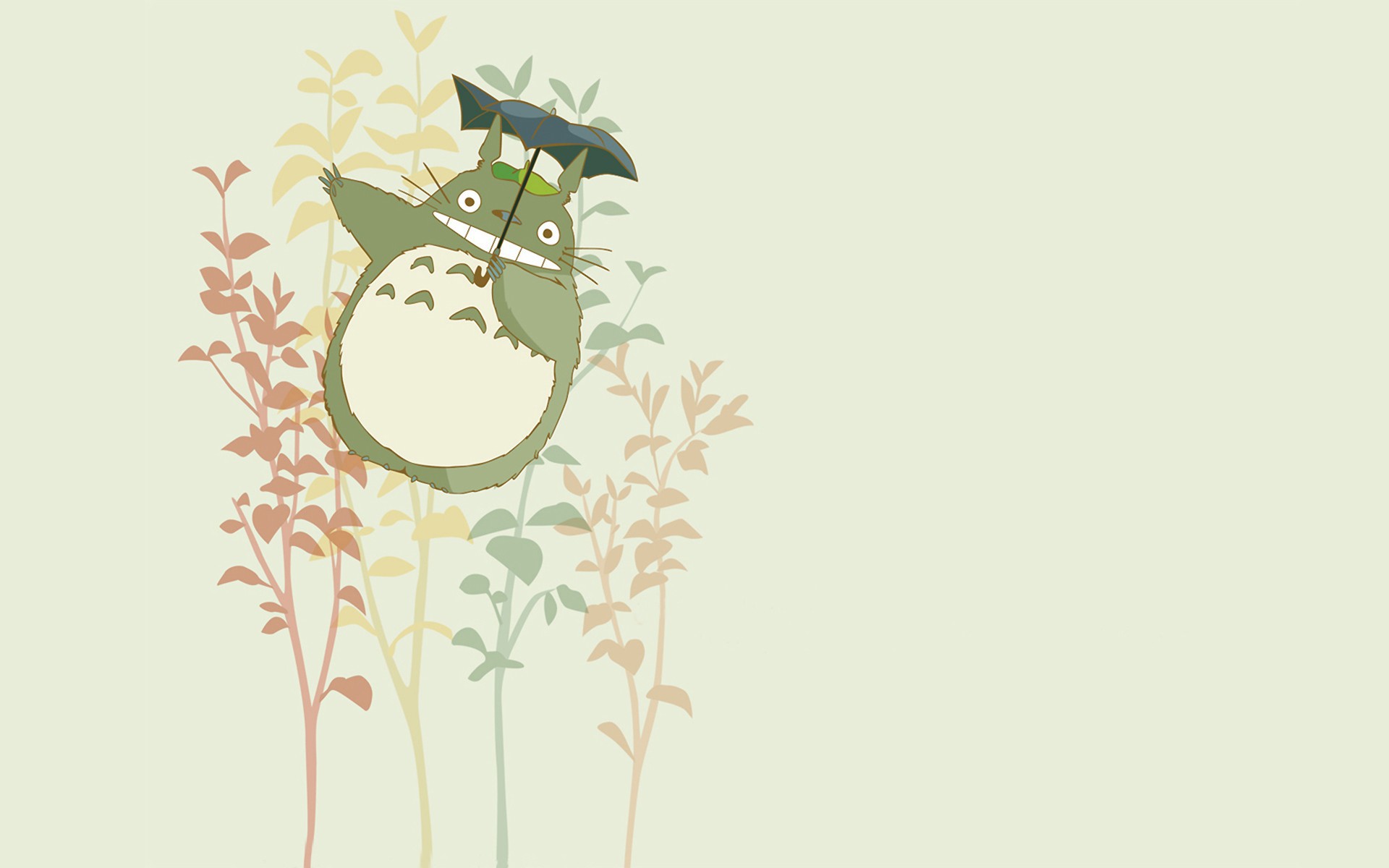 Cute Totoro Wallpaper