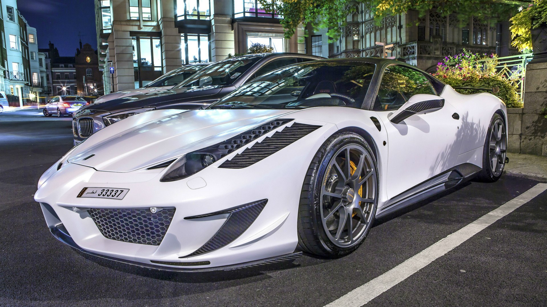 Спортивный Ferrari 458 Italia Siracusa by Mansory - обои для рабочего ...