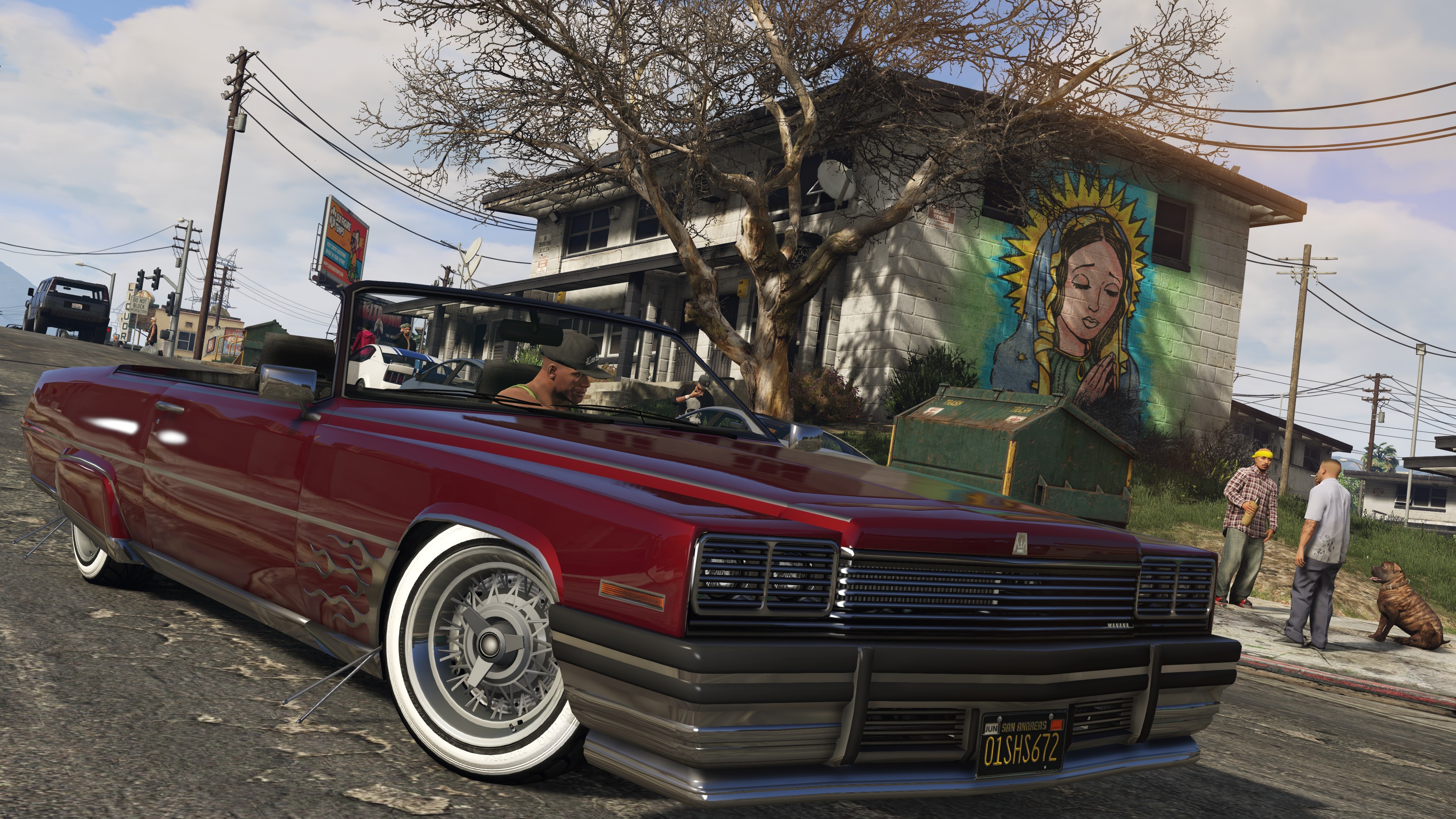 Red Cadillac in the game Grand Theft Auto V wallpapers and images ...